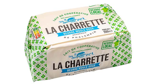 La Charrette Farmhouse shape Butter 250g Salted – Loyez Woessen